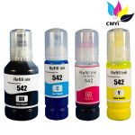 Epson T542 Ink Bottles Combo Pack of 4 @ $36.80