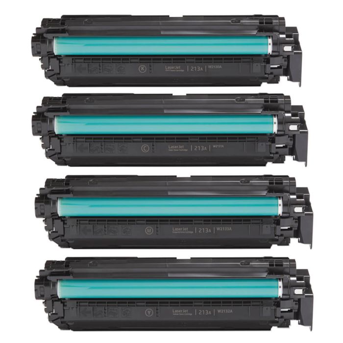 HP 213A Toner Cartridges Set Combo Pack of 4 @ $199.96