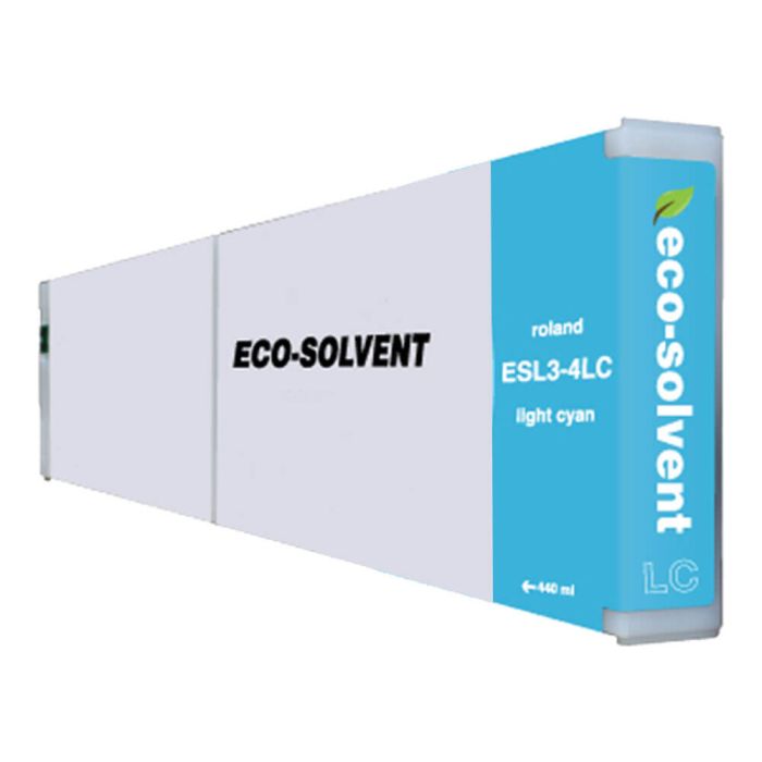 Roland ESL3-4LC Eco-Sol Max Light Cyan Ink Cartridge - ComboInk